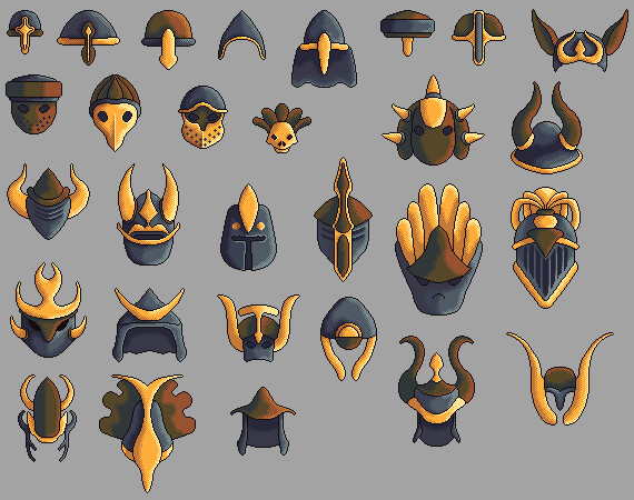 ArtStation - New project "armor head - helmets"