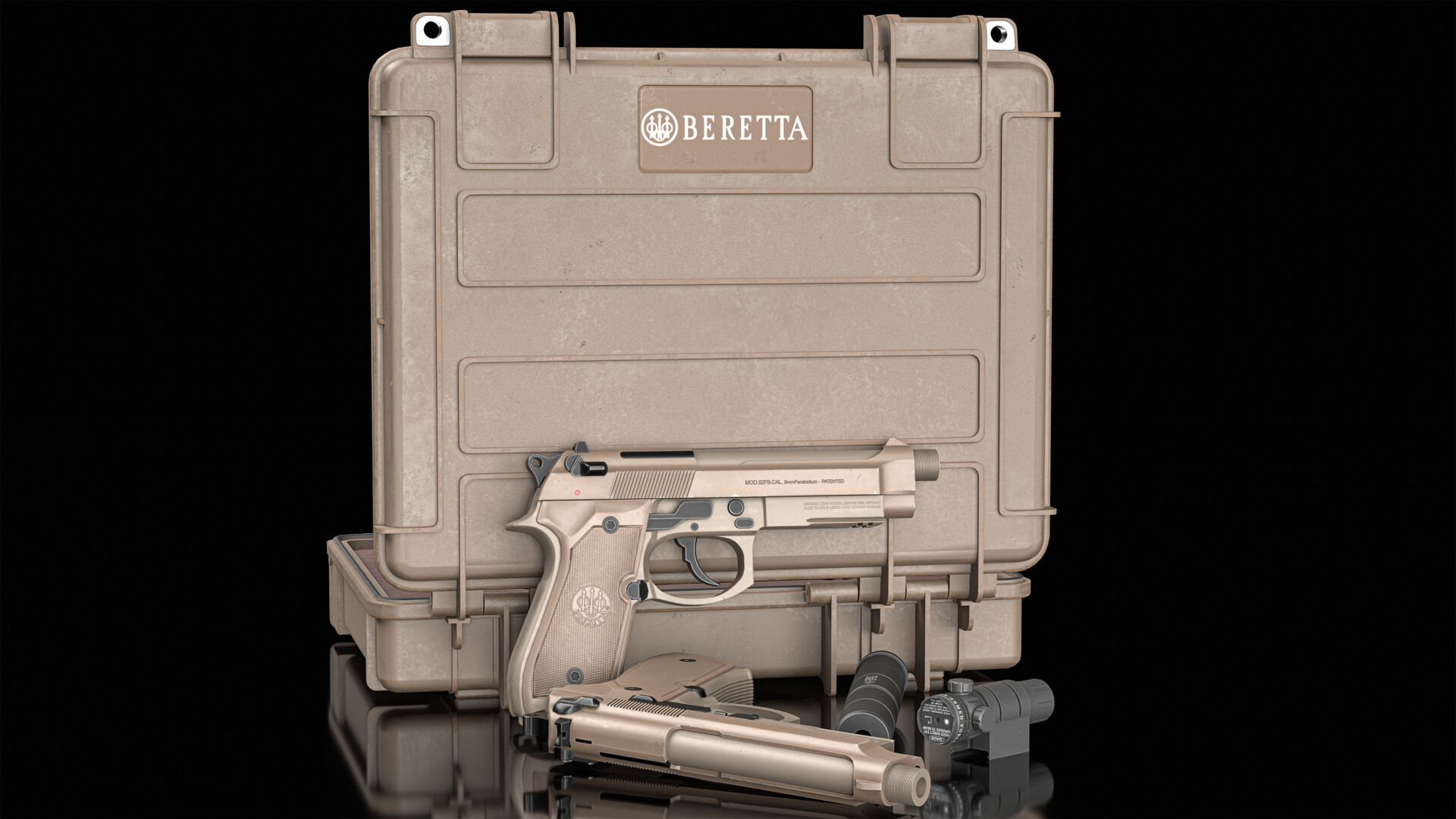 ArtStation - beretta 92fs