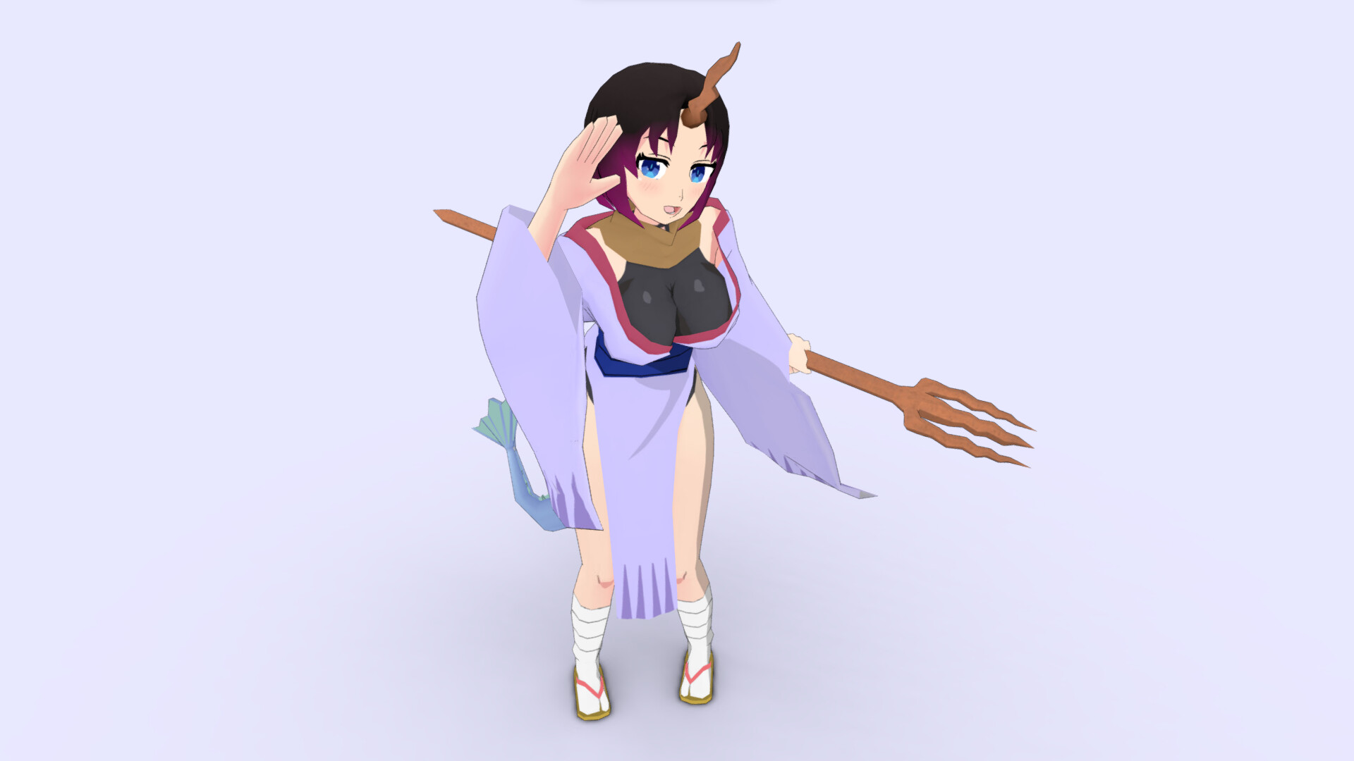 ArtStation - Elma - Miss Kobayashi's Dragon Maid (Low Poly)