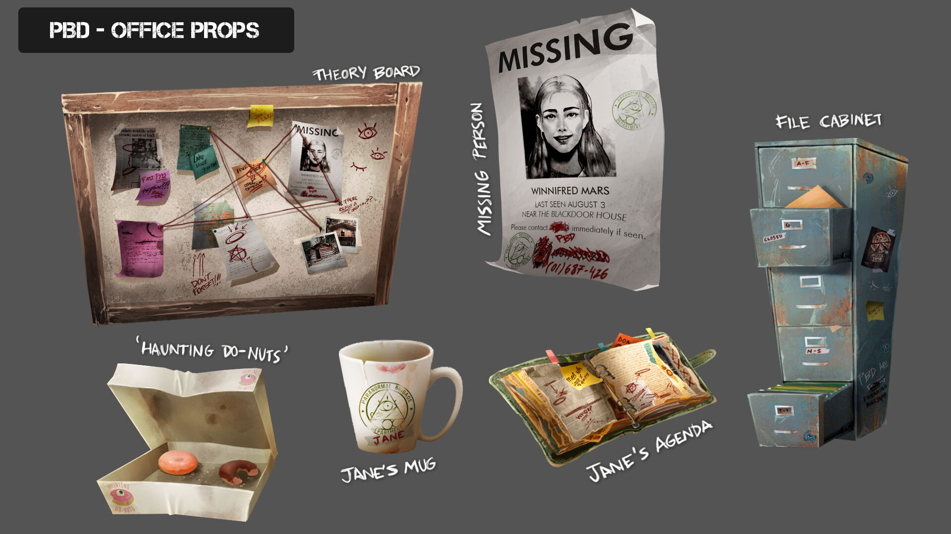 ArtStation - PEABODY (PBD) PROP DESIGNS