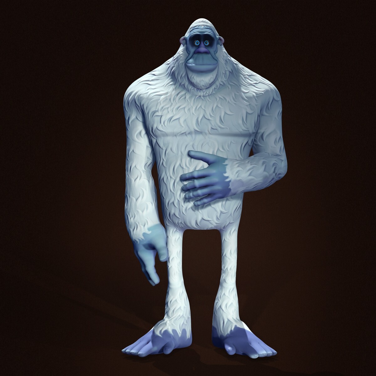 ArtStation - Yeti (Sasquatch alternate) for Character Creator