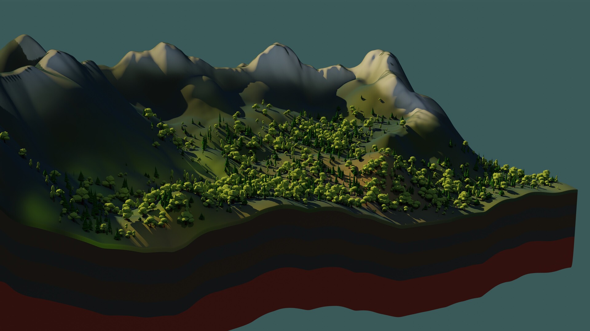 ArtStation - Mountain