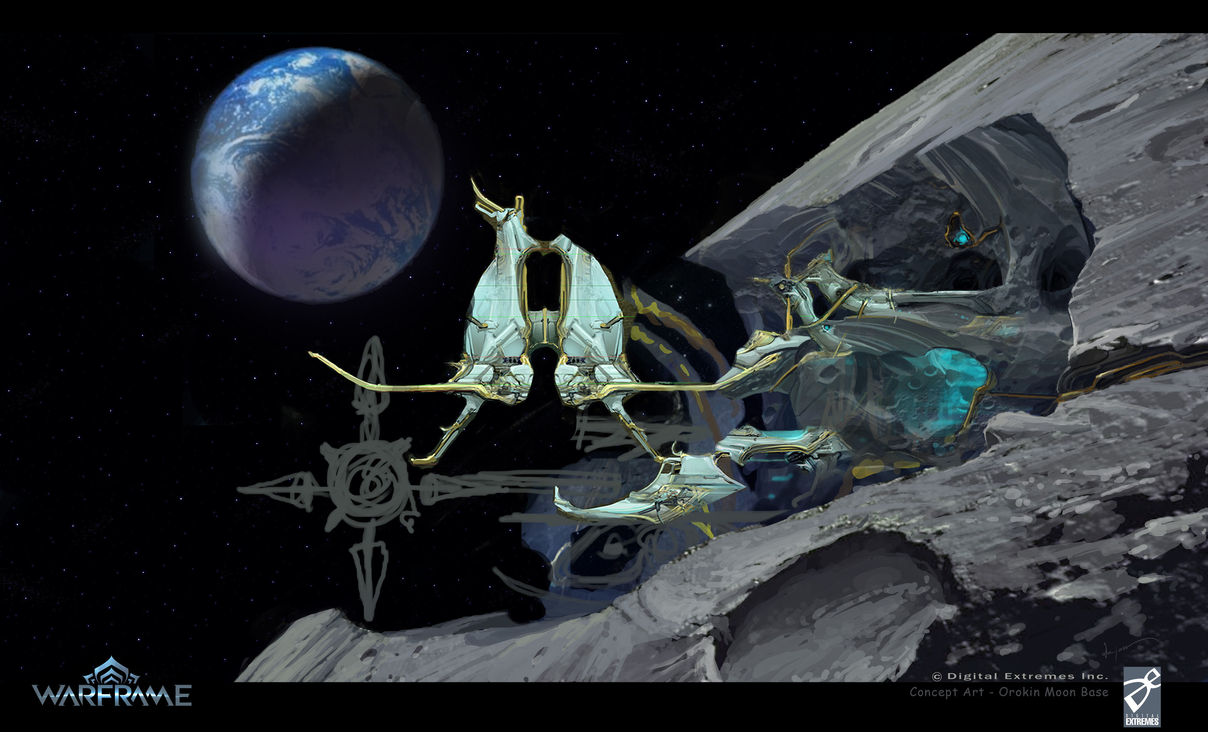 Dejan Ostojic - Warfrane Orokin Moon Base