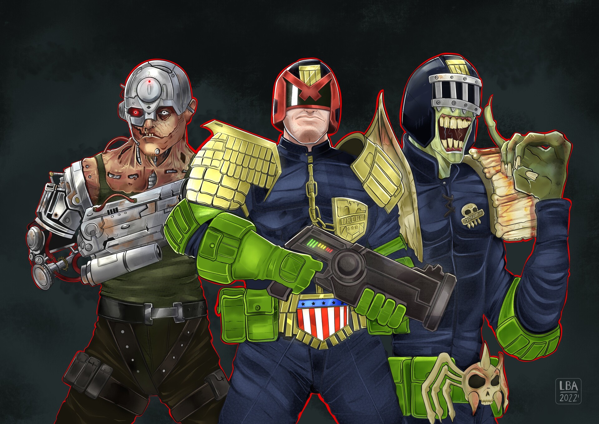 Dredd 2022 Wallpaper