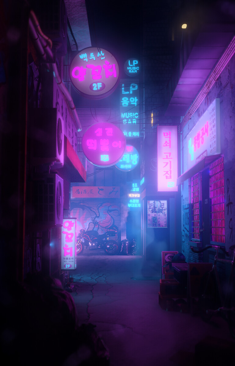 ArtStation - Neon City