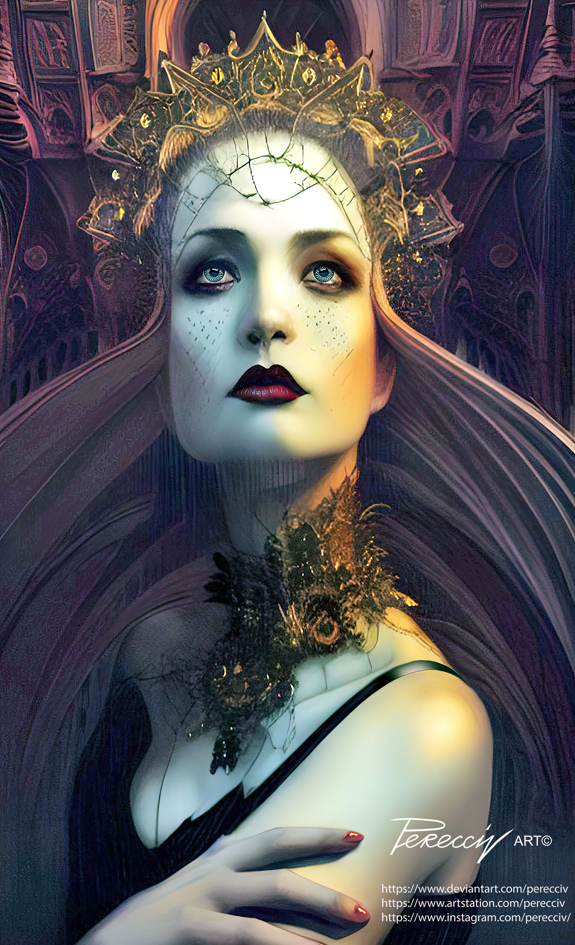 ArtStation - Lady of the Baroque Kingdom