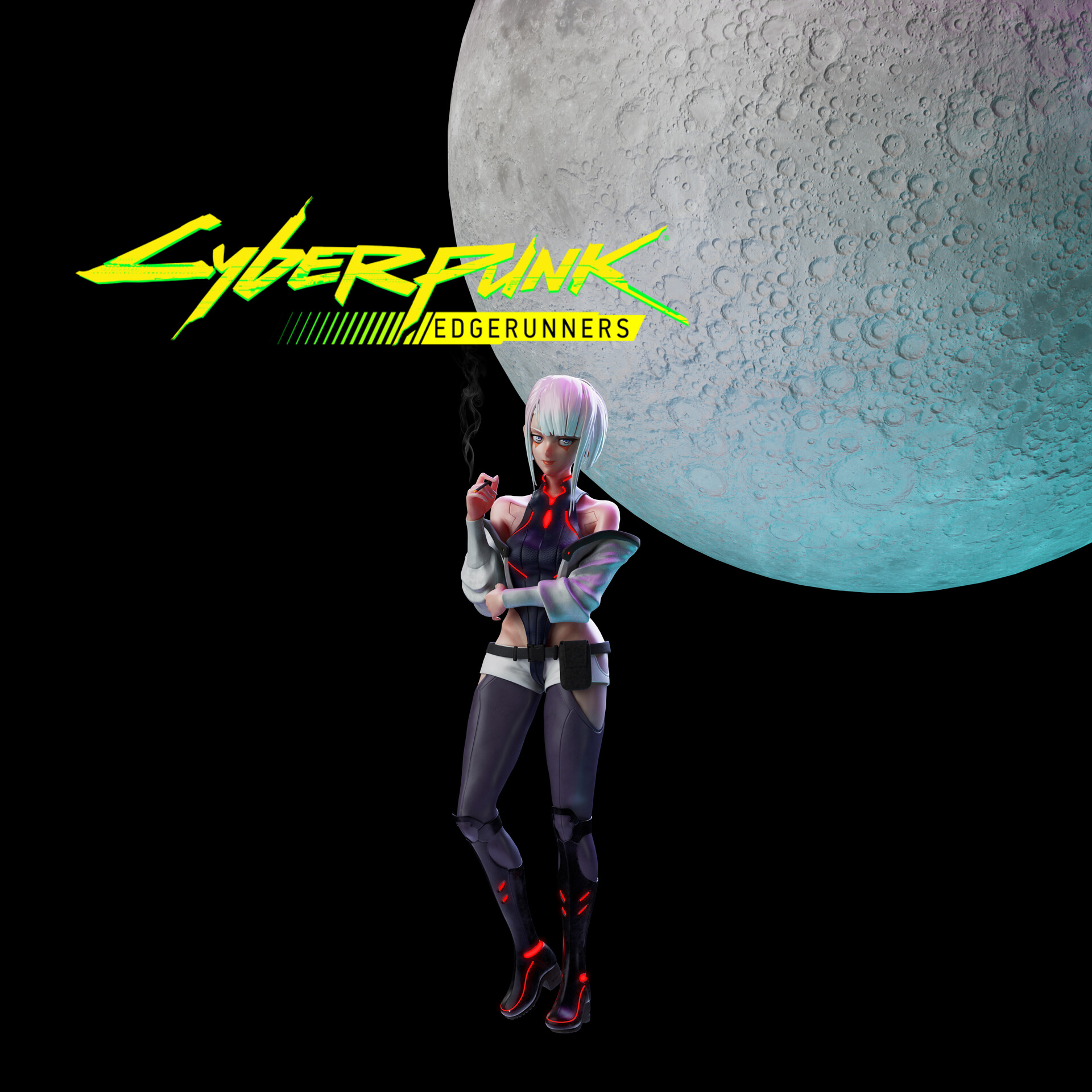 ArtStation - Cyberpunk Edgerunners Lucy