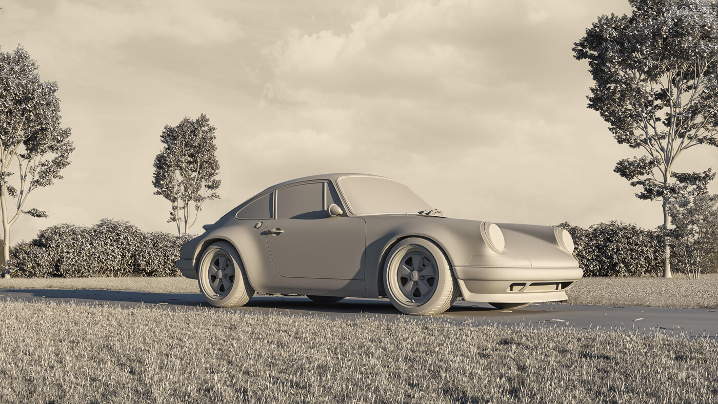 Moataz El Sayed - Porsche 911 Moment // FULL CGI