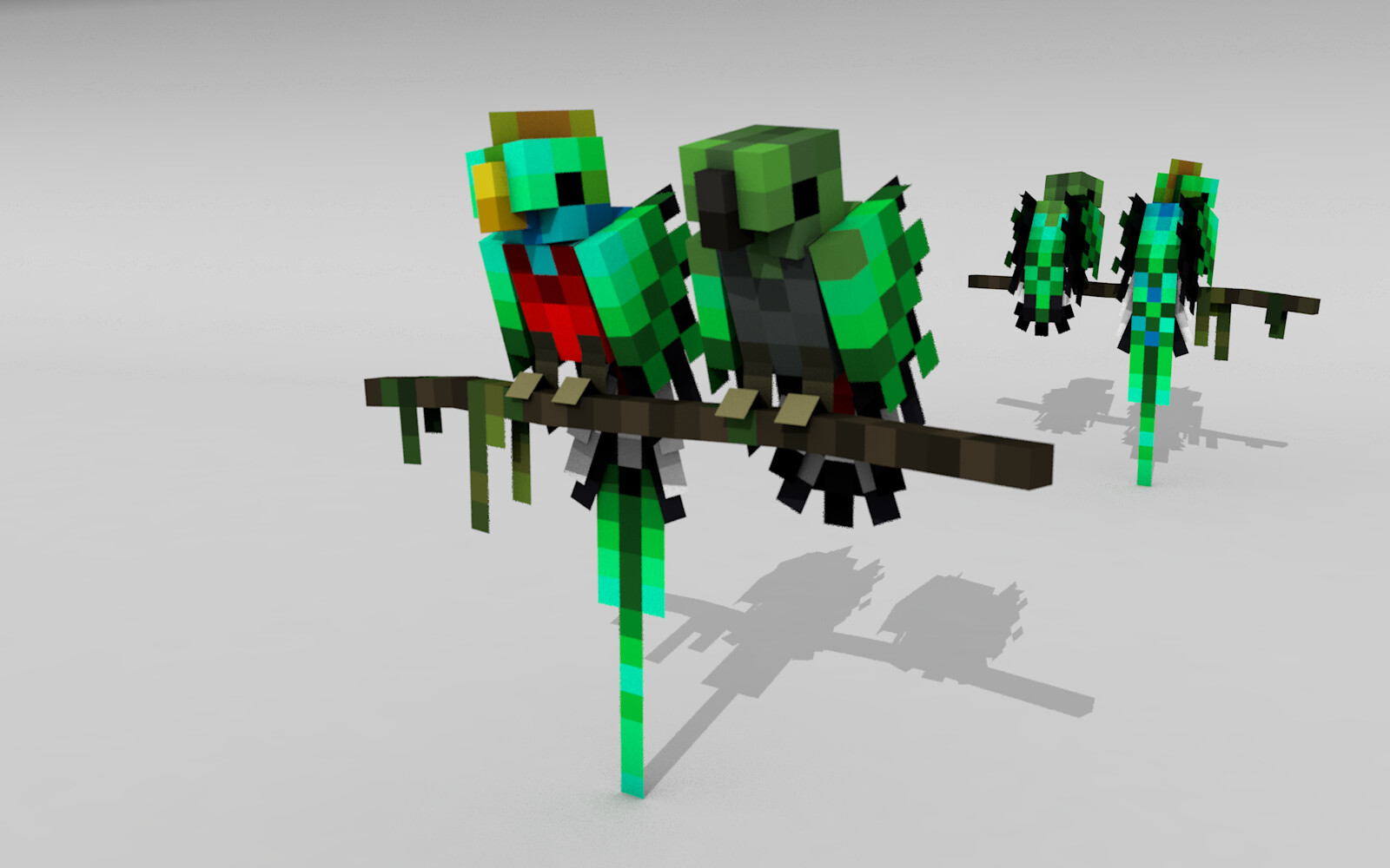 ArtStation - Quetzal couple