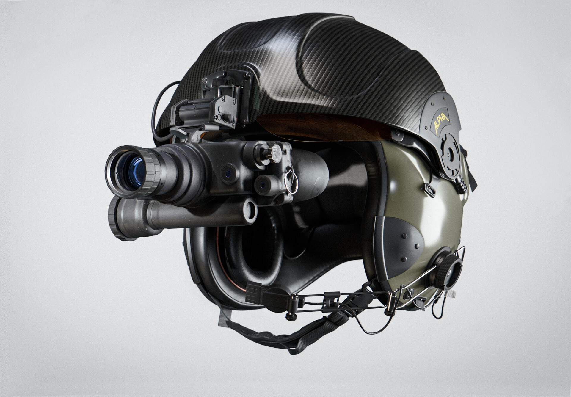 ArtStation - Flight helmet NVG