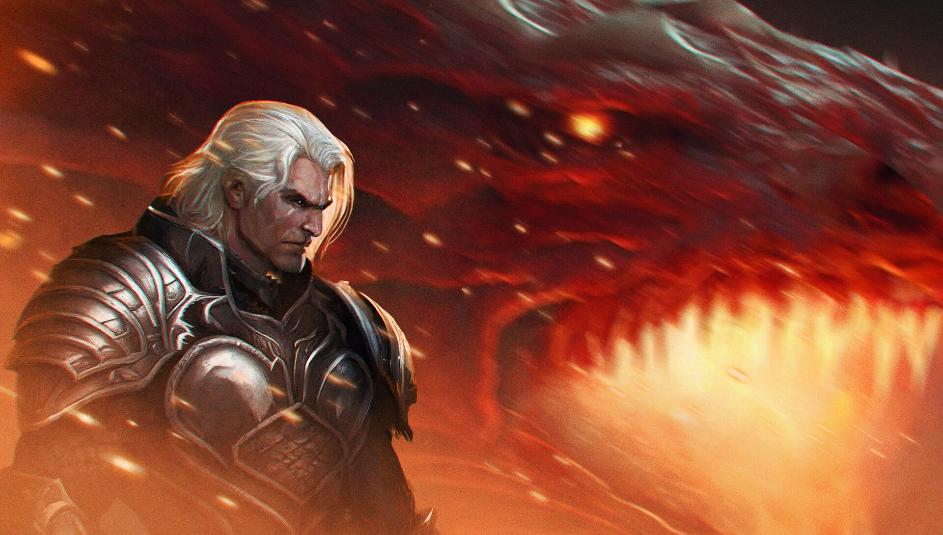 ArtStation - The rogue prince & Caraxes