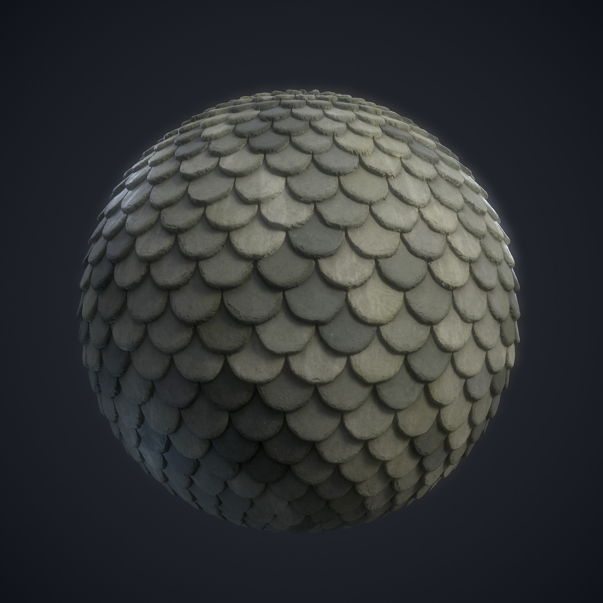 ArtStation - Slated roof tiles