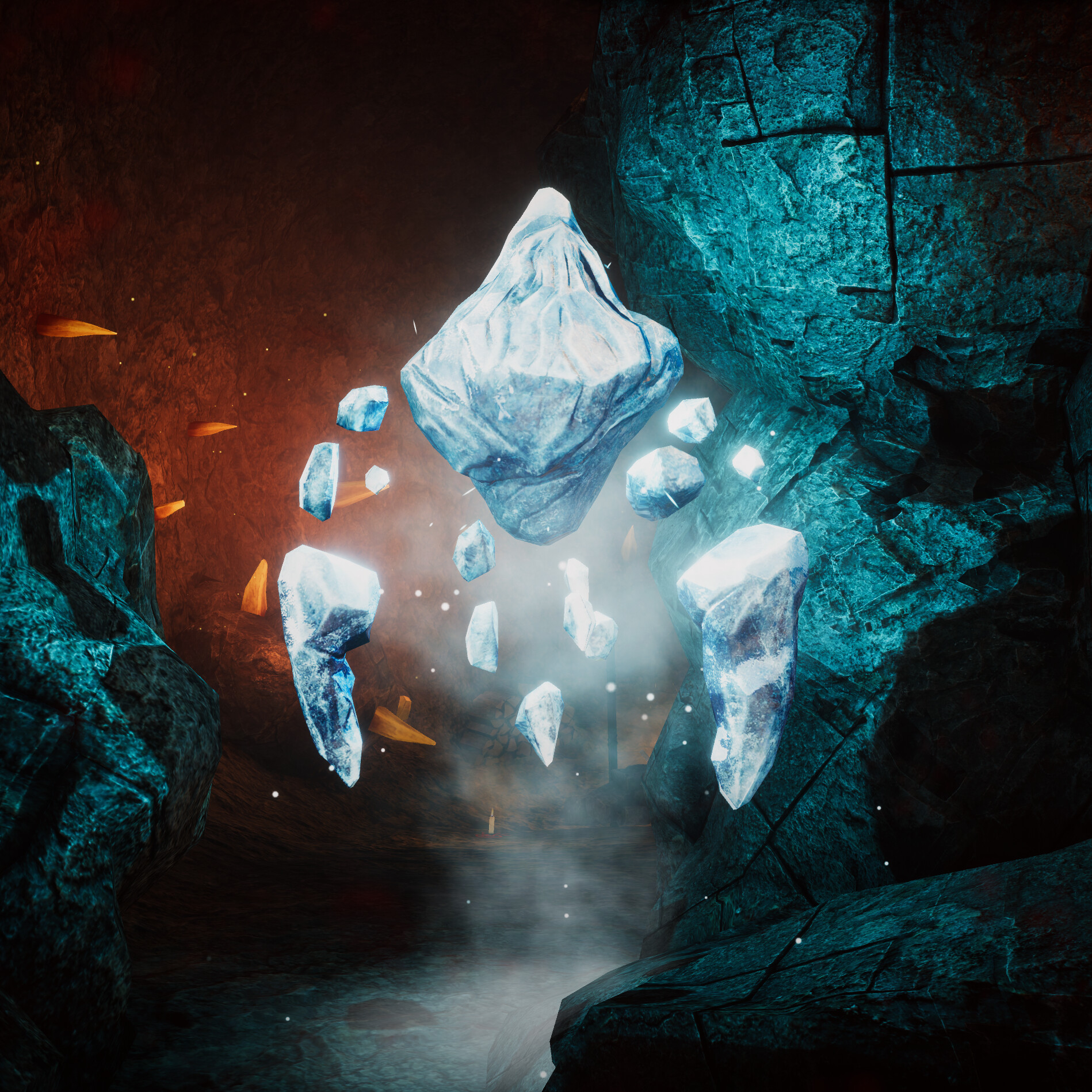 ArtStation - Ice golem