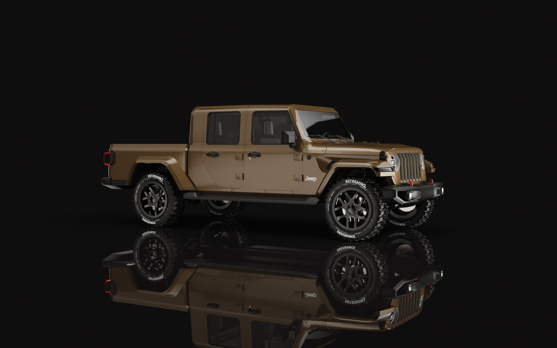 ArtStation - Jeep Gladiator (2019) - 3D Model
