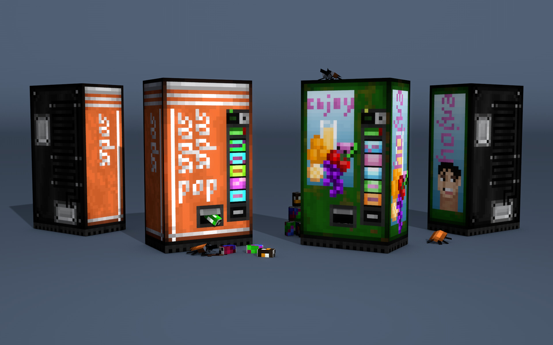 ArtStation - Half-Life 1 Fanart - Soda Vending Machines