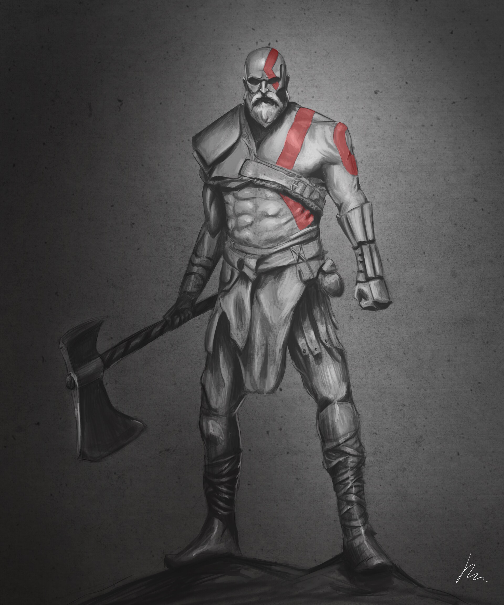 ArtStation - Kratos