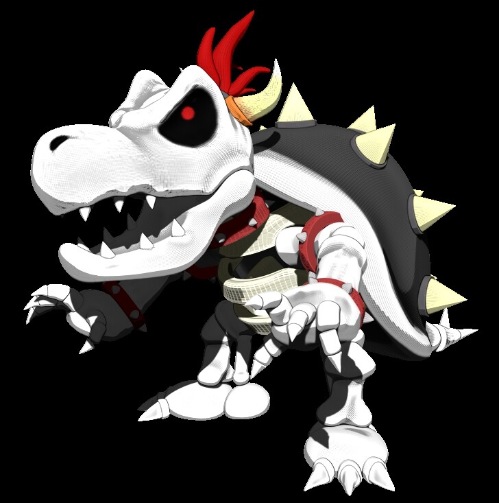 ArtStation - Bowser 3D Model