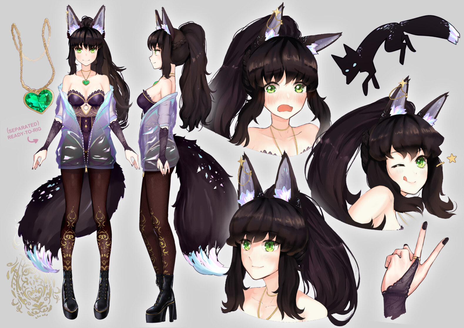 ArtStation - Reference Sheet Commission - Gyepi