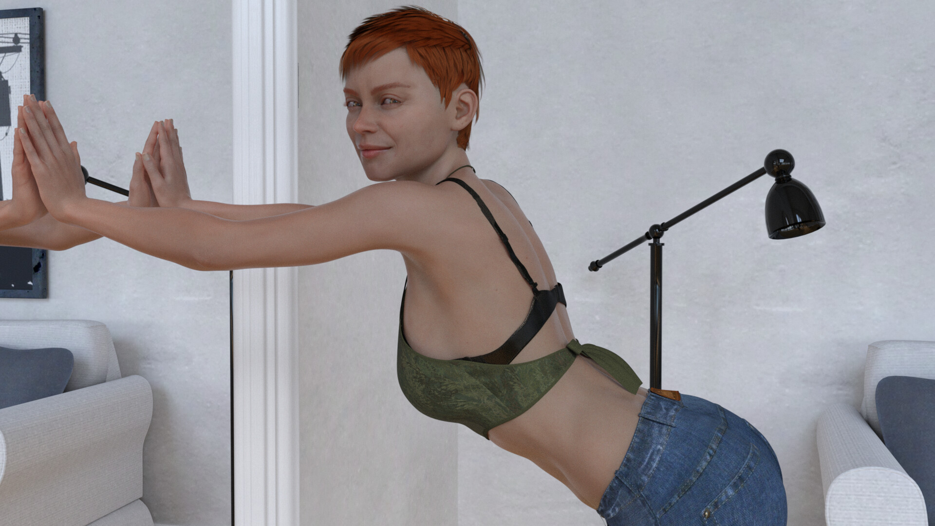 Pantsmaster - Mirror Posing