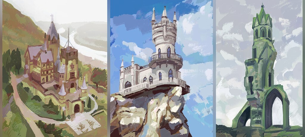 ArtStation - Castle Studies