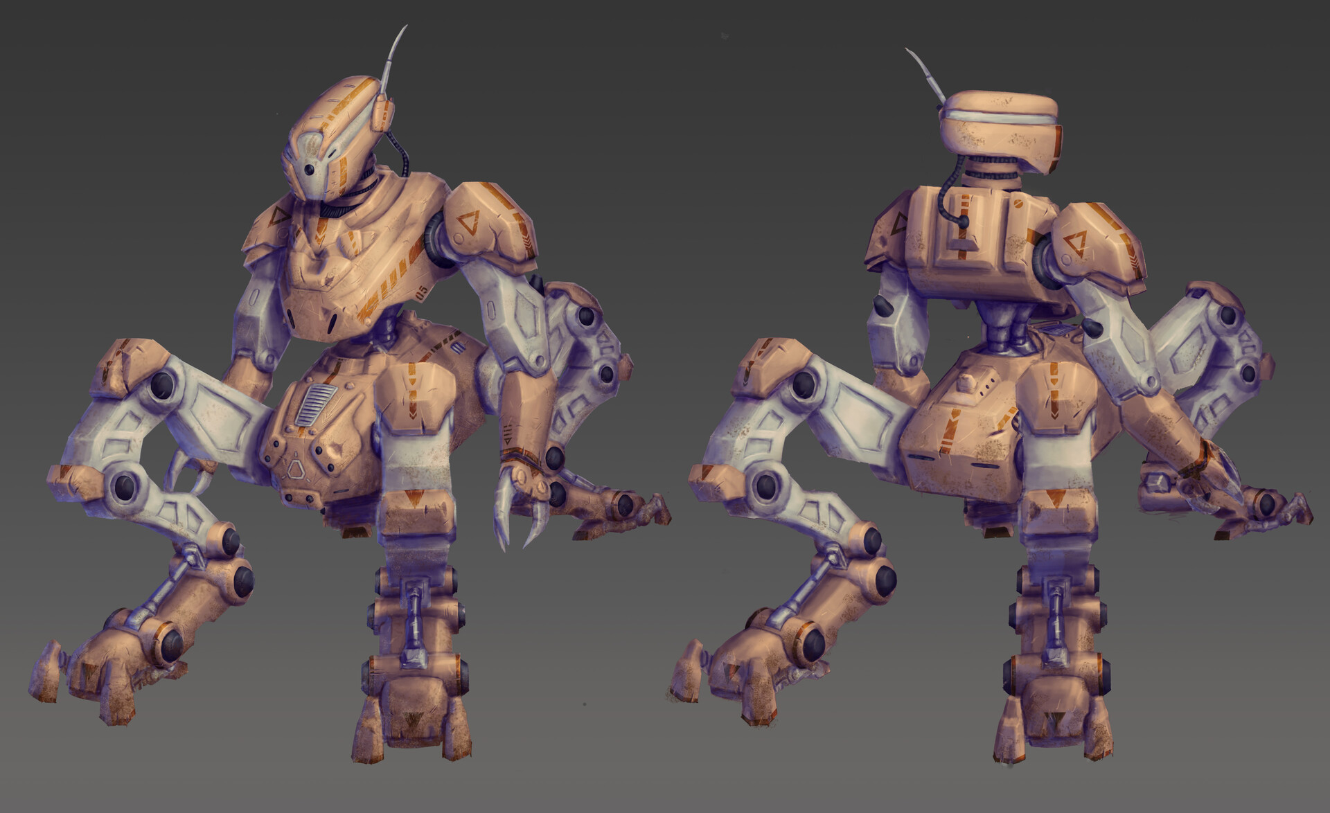 ArtStation - Quadruped Robot
