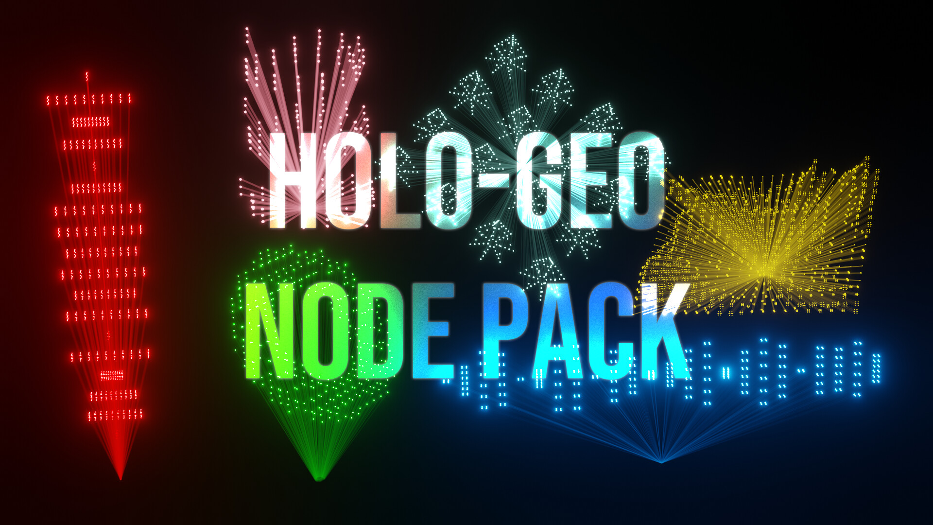 ArtStation - My new holo geo node pack is out now!