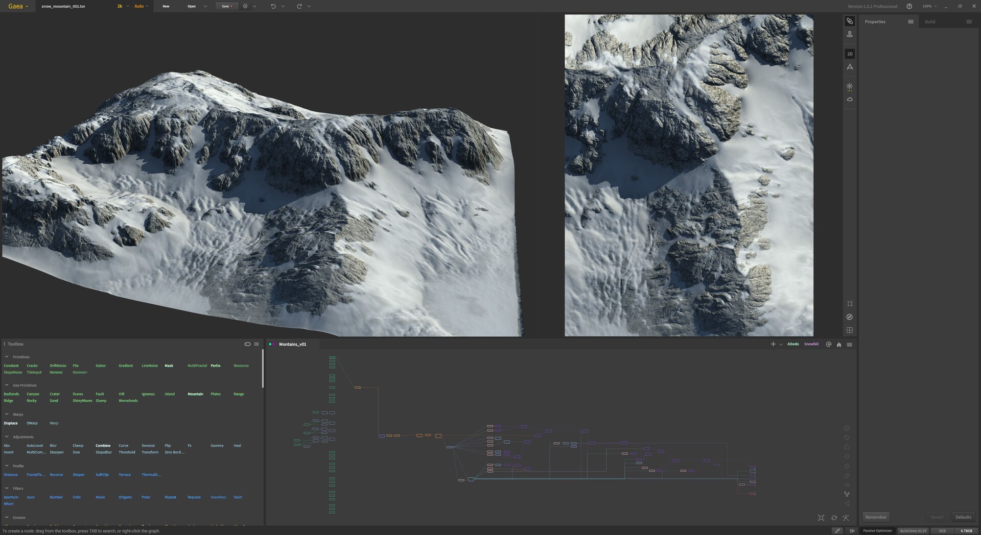 Guillaume Thimus - Gaea / Snow Landscapes Assets