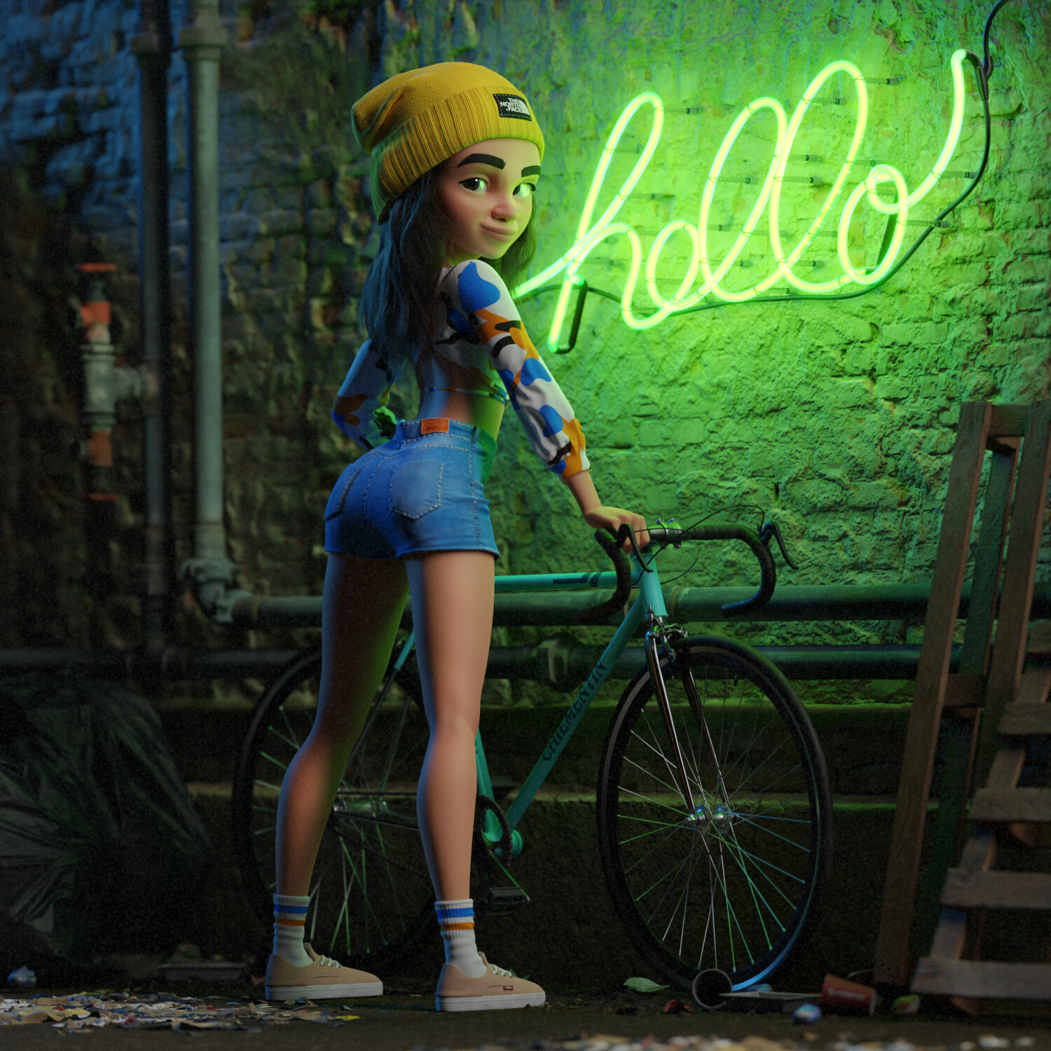 ArtStation - They drive by night