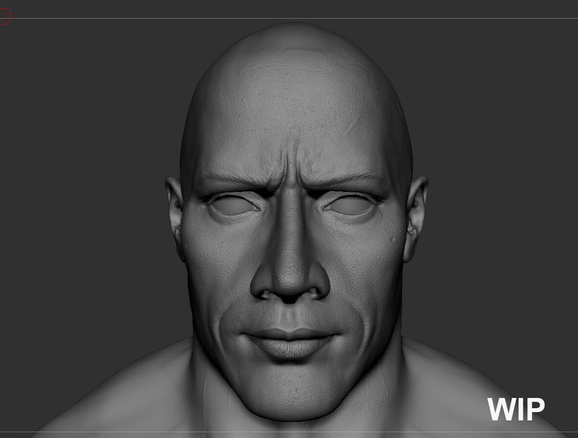 ArtStation - Dwayne johnson