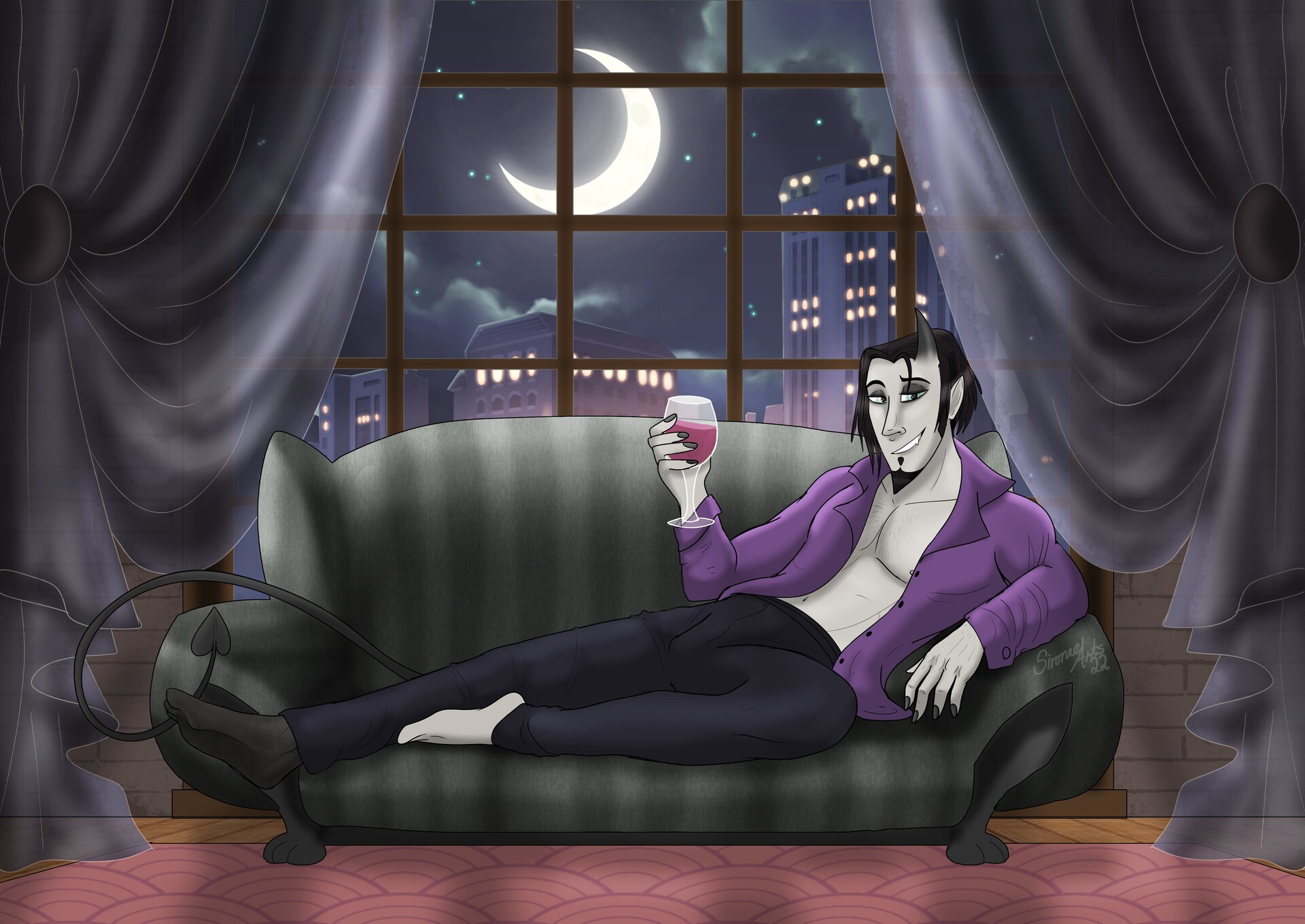 ArtStation - Moonlight Laze