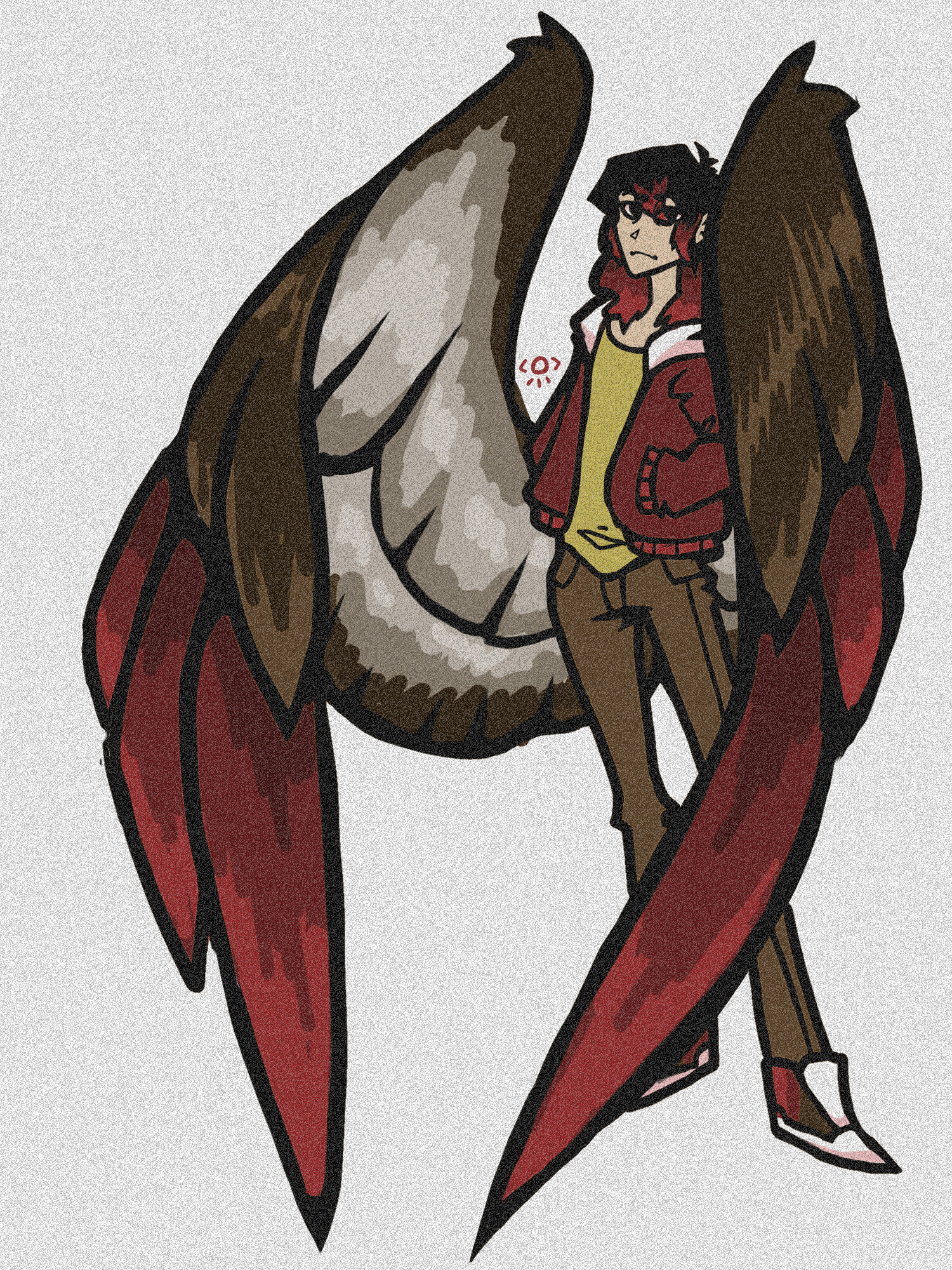 ArtStation - Friends Winged Character