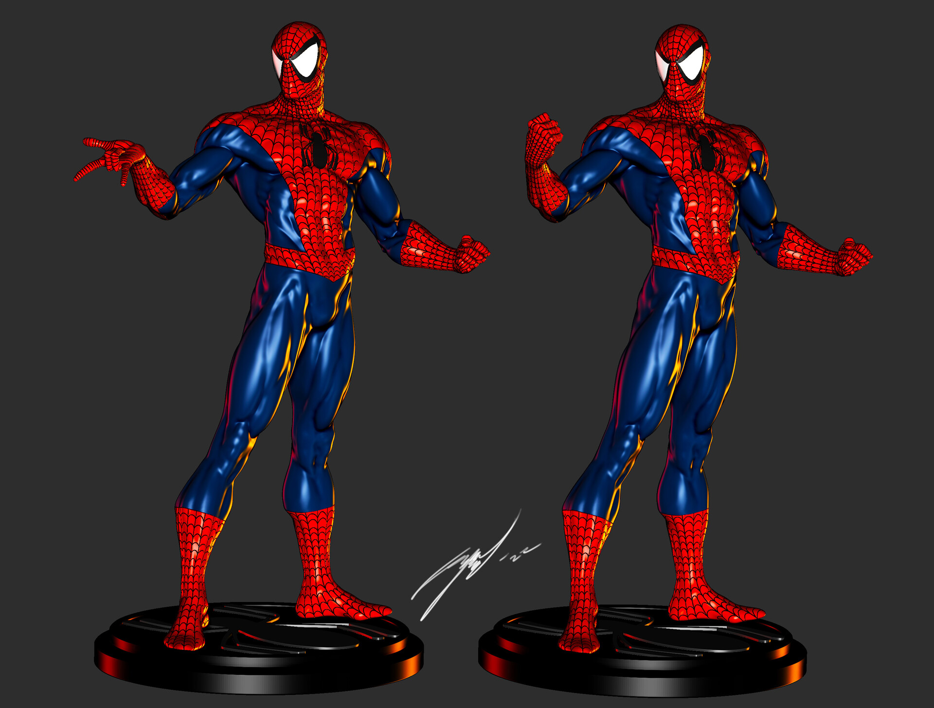 Erick Sosa - Spidey McFarlane style