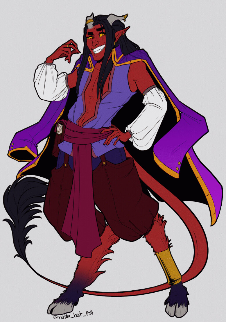 Amy Milburn - AIE- Year 2 Character Pipeline- Revisiting my Tiefling ...