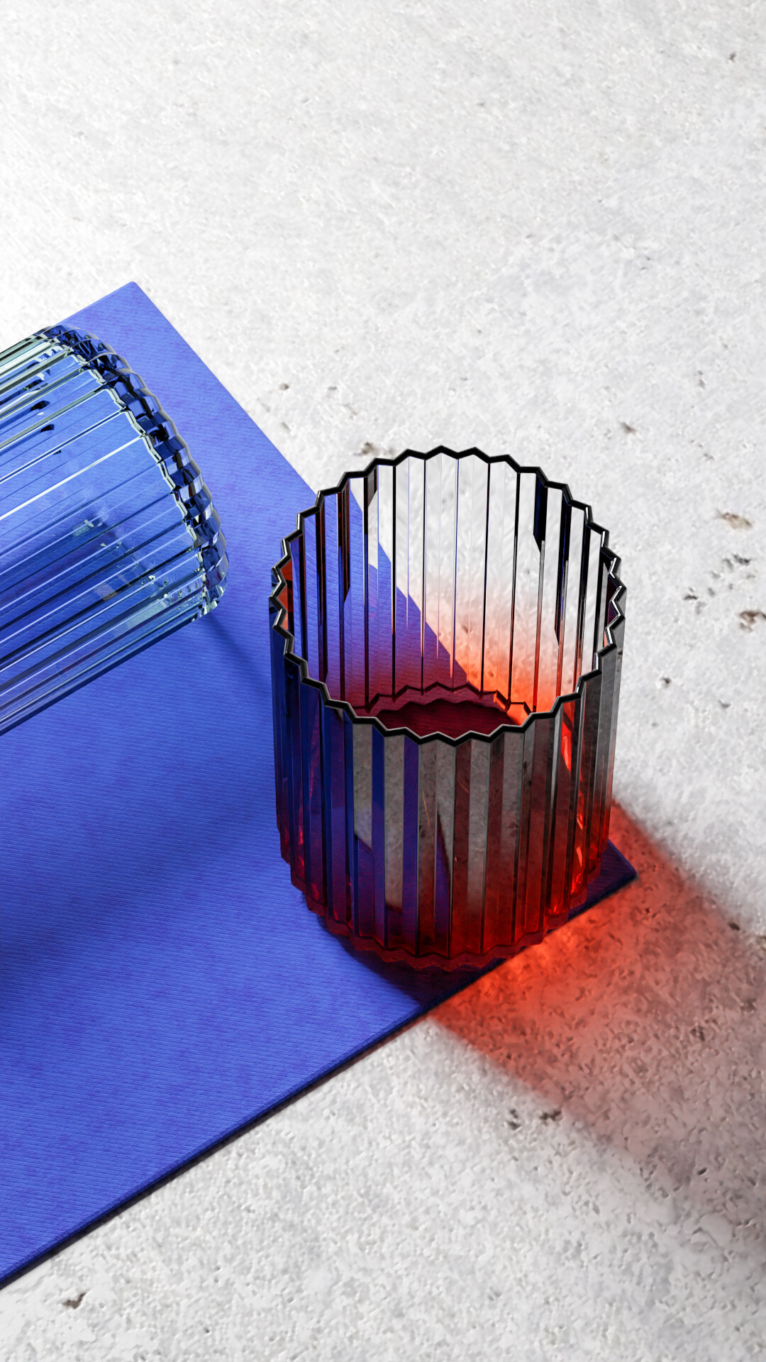 ArtStation - Glass in Blender - Caustic shadow