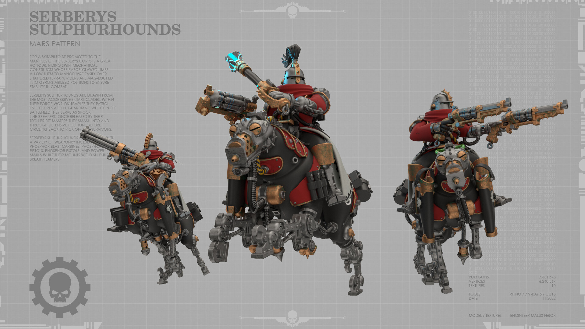 ArtStation - Serberys Sulphurhounds