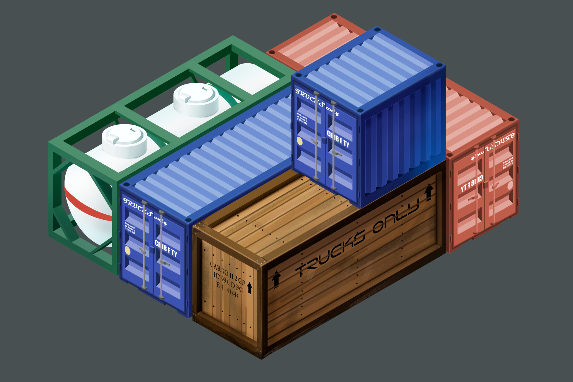 ArtStation - Containers