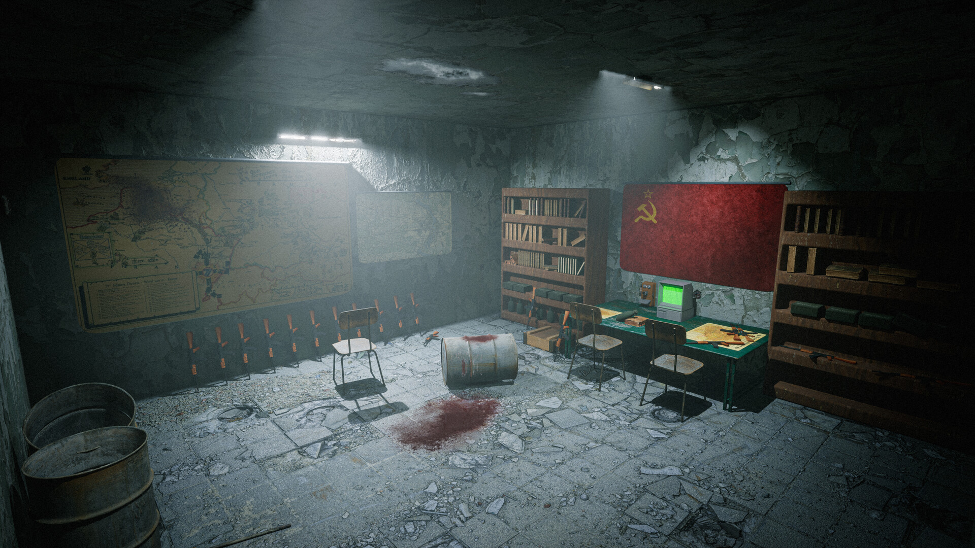 ArtStation - WW2 USSR Underground Base