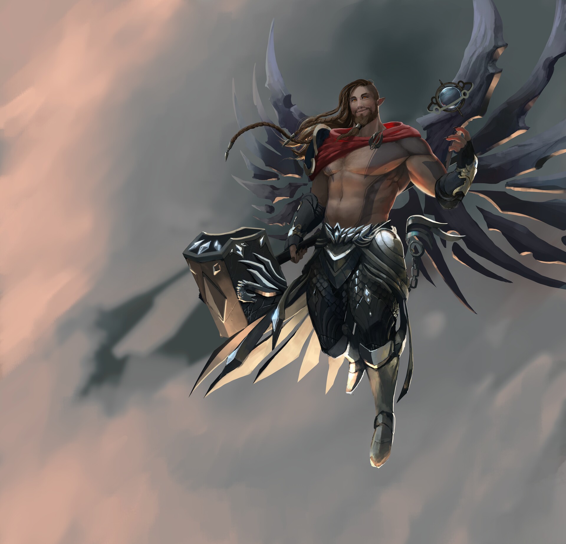 ArtStation - GW2: Fractal God Ghlis, Decade of the Dragons