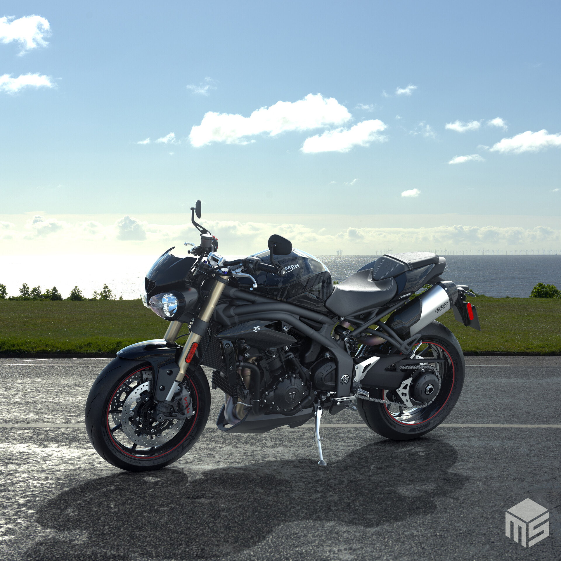 ArtStation - Triumph Speed Triple