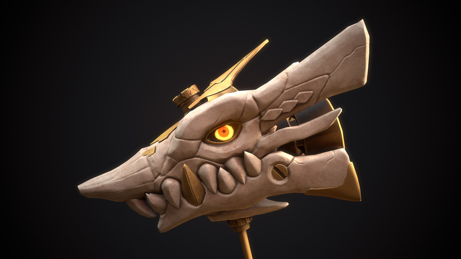 Julian K. Kennedy - Ecclesia's Dragon Skull Hammer - Yu-Gi-Oh! Fanart