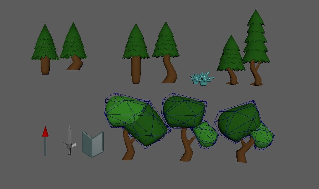 ArtStation - Low poly assets