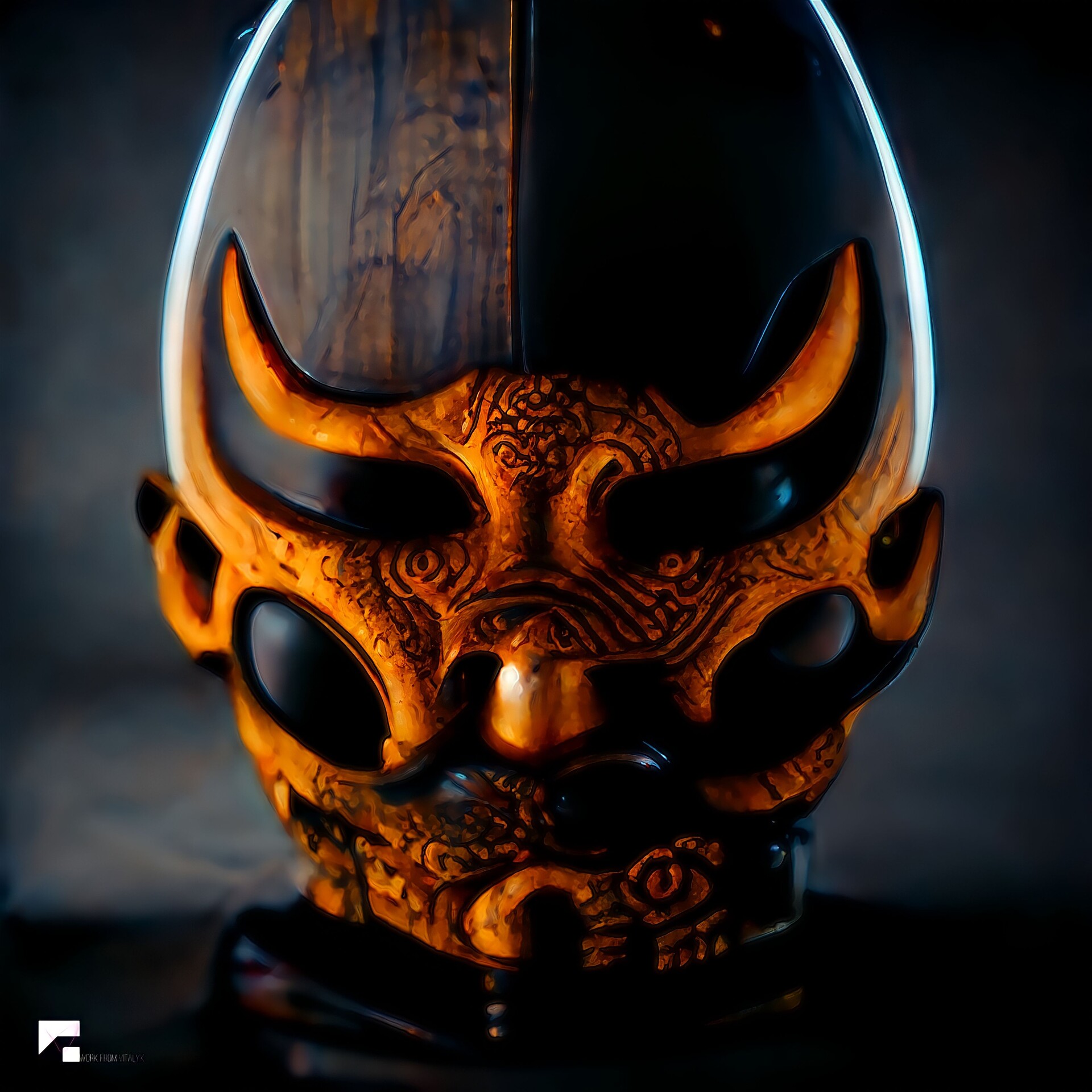 ArtStation - Japan mask