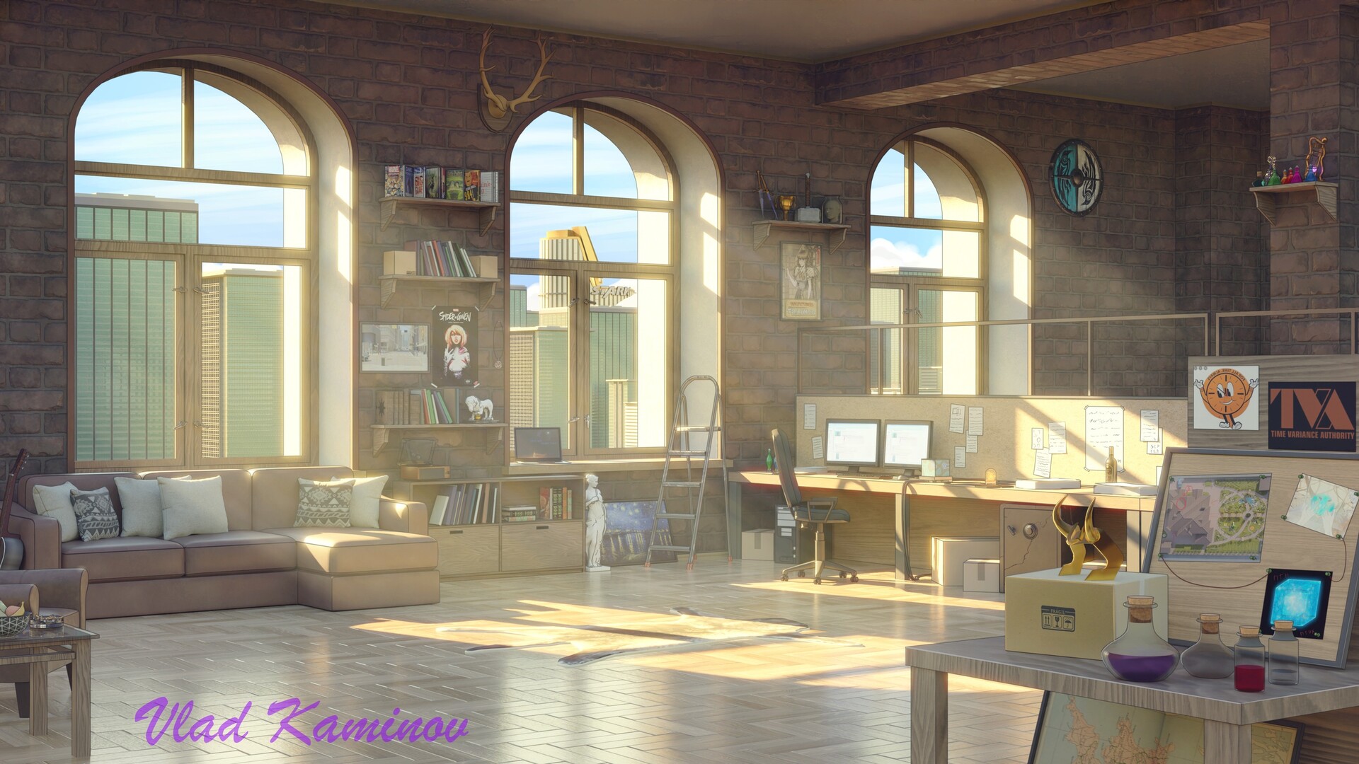 ArtStation - loki`s room