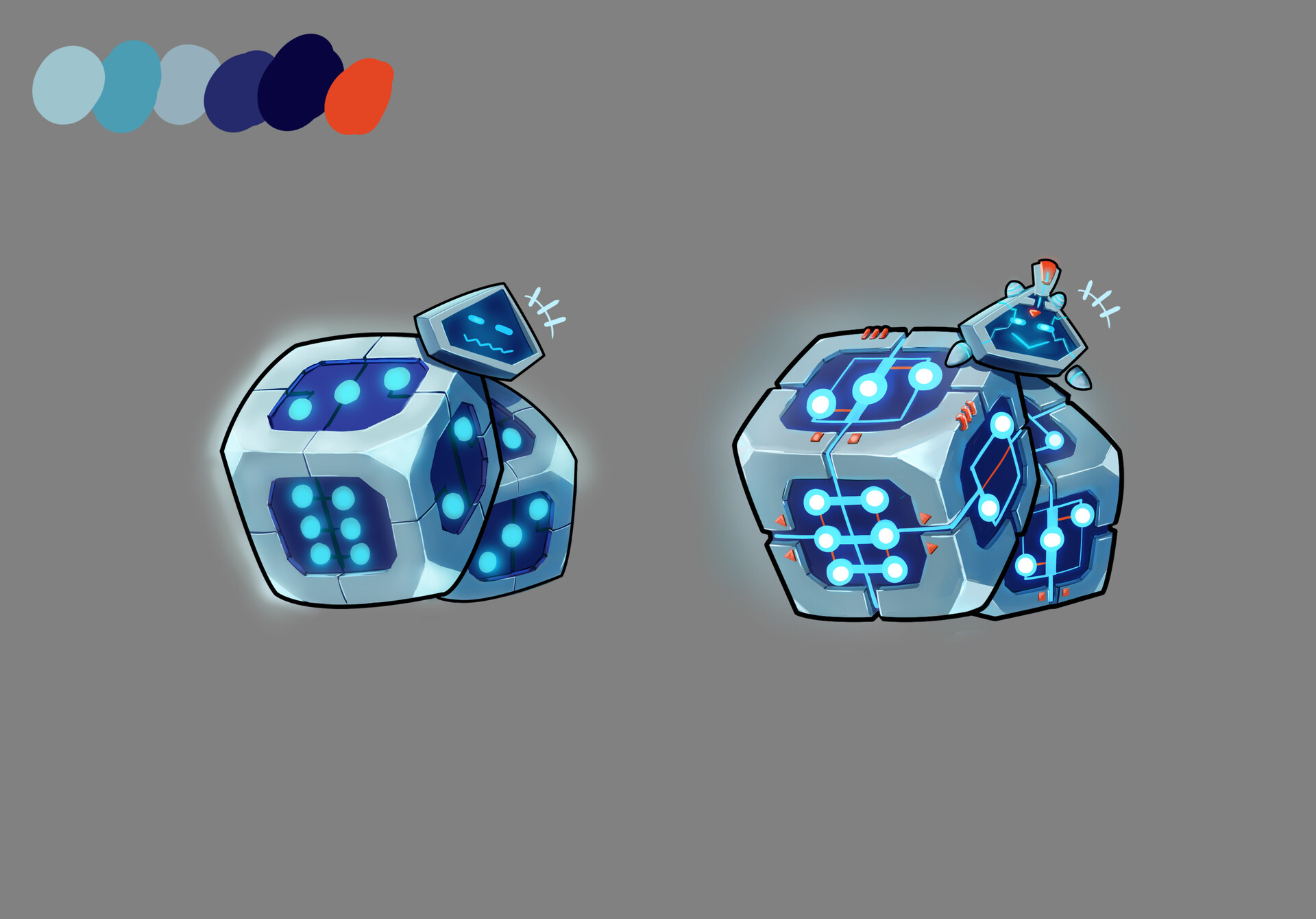 ArtStation - Sci fi Dice