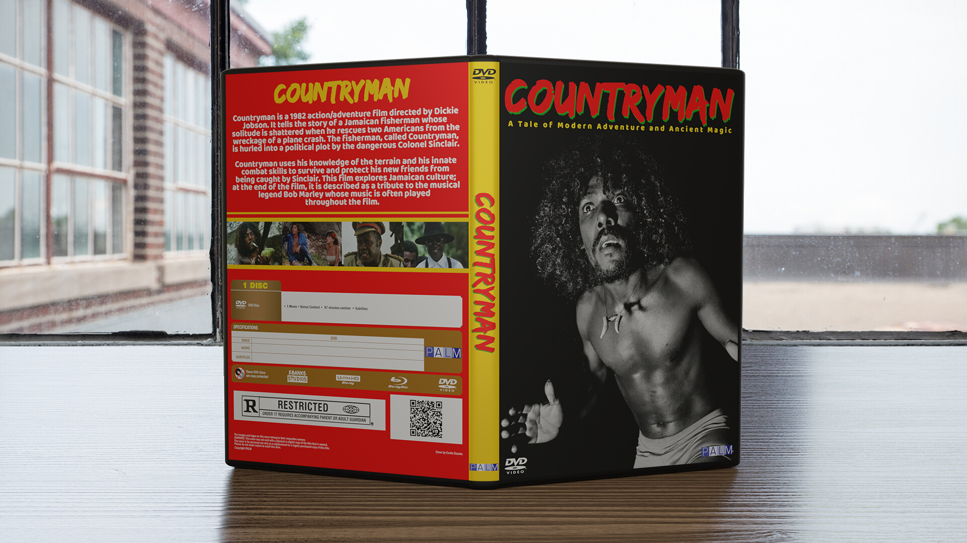 Countryman (1982) Custom DVD Cover (V2) by Curtis Ebanks — ProUser.Me