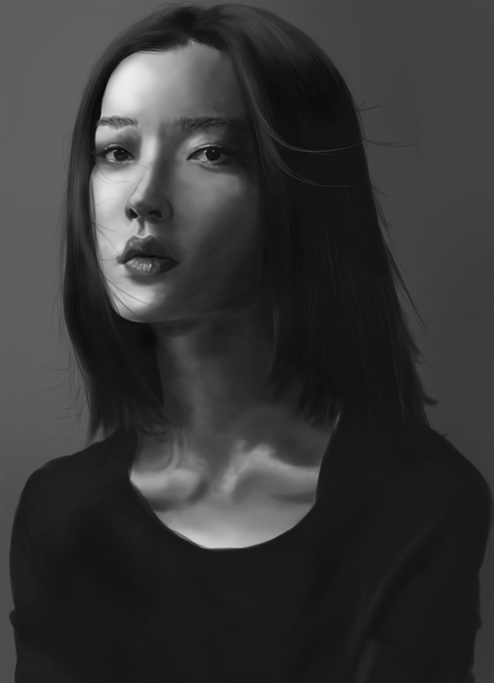 ArtStation - Portrait Study "Du Juan"