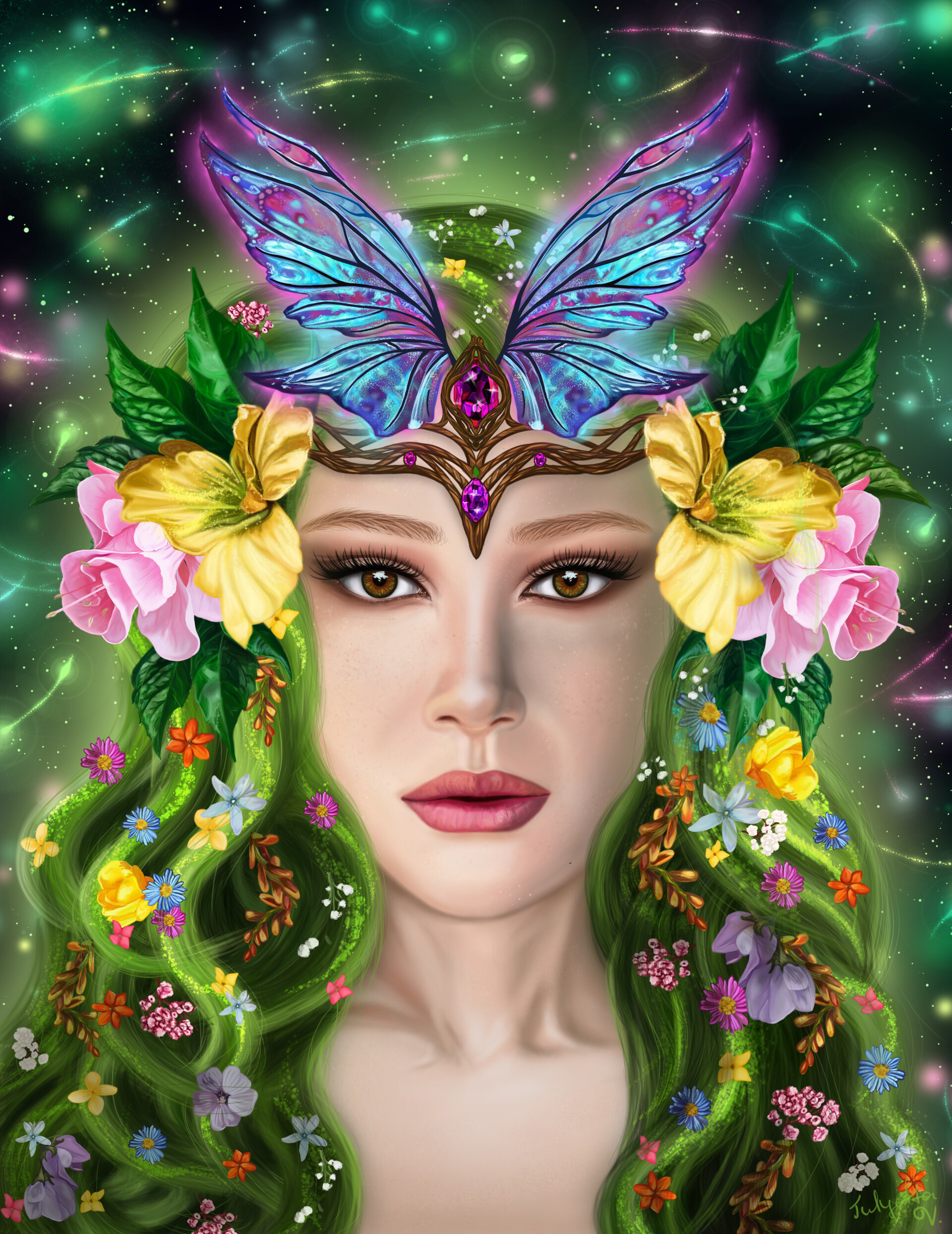 ArtStation - Princess Flora