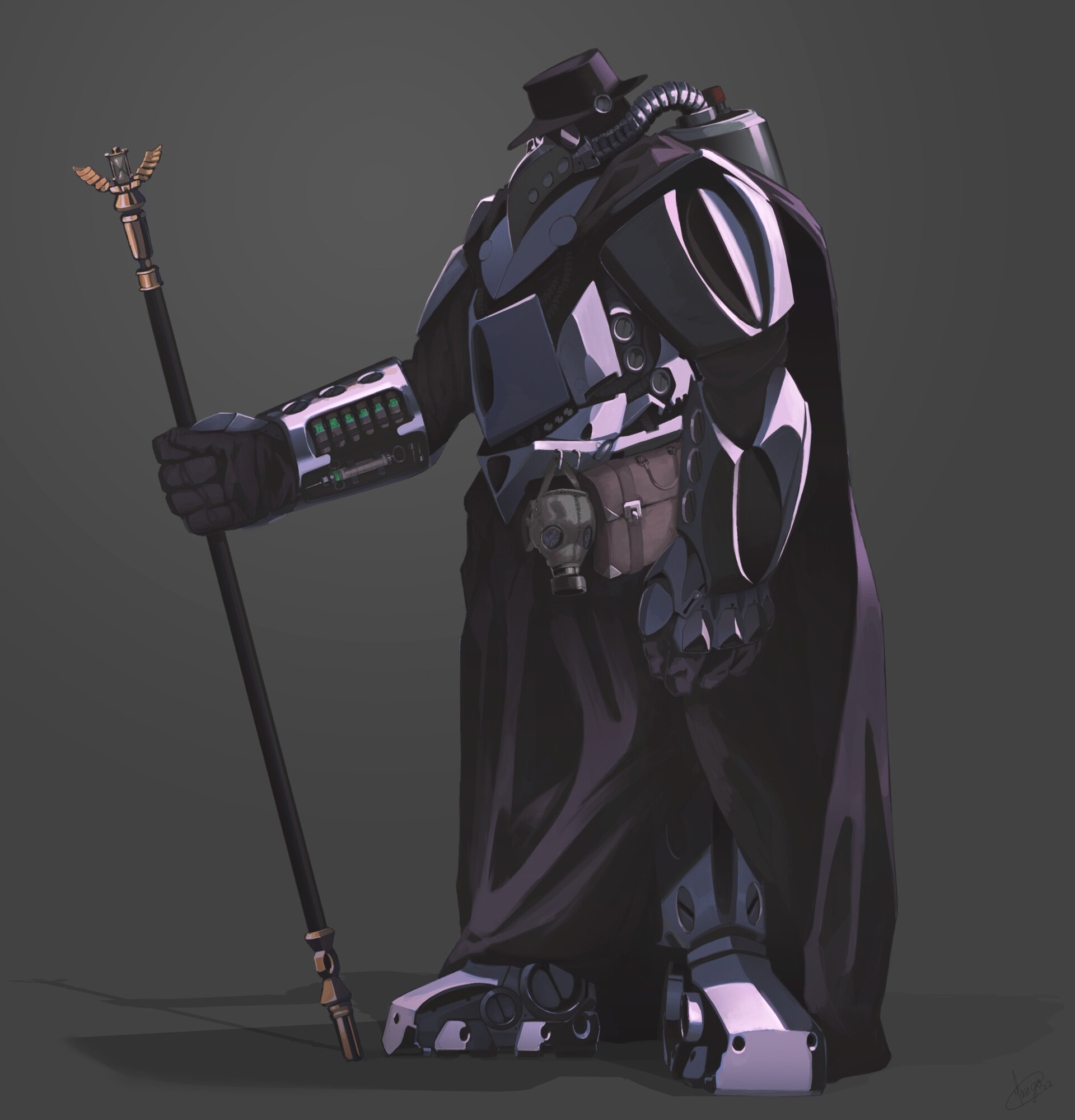 ArtStation - Plague Doctor's power armor