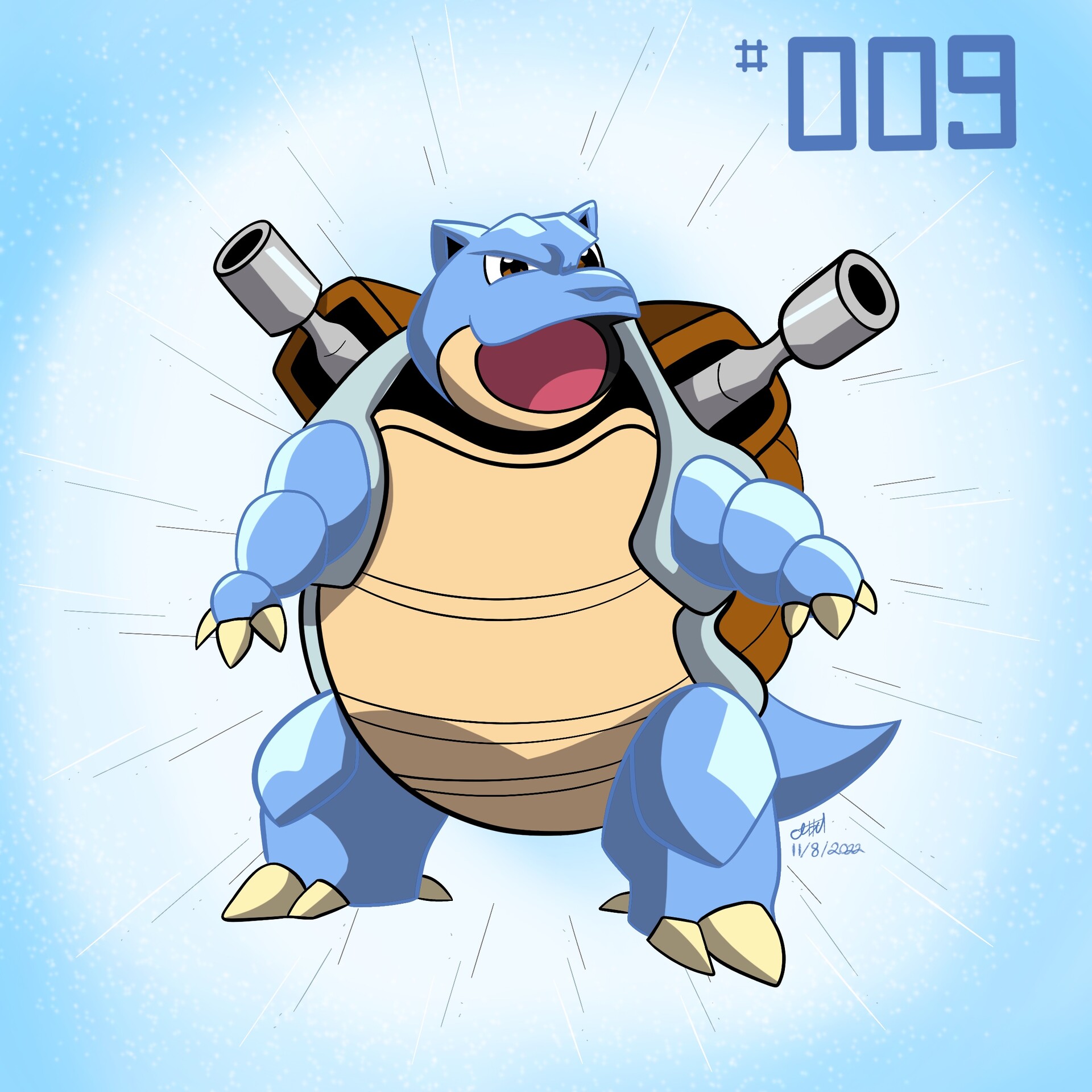 ArtStation - Daily Pokémon Doodle - Number 009