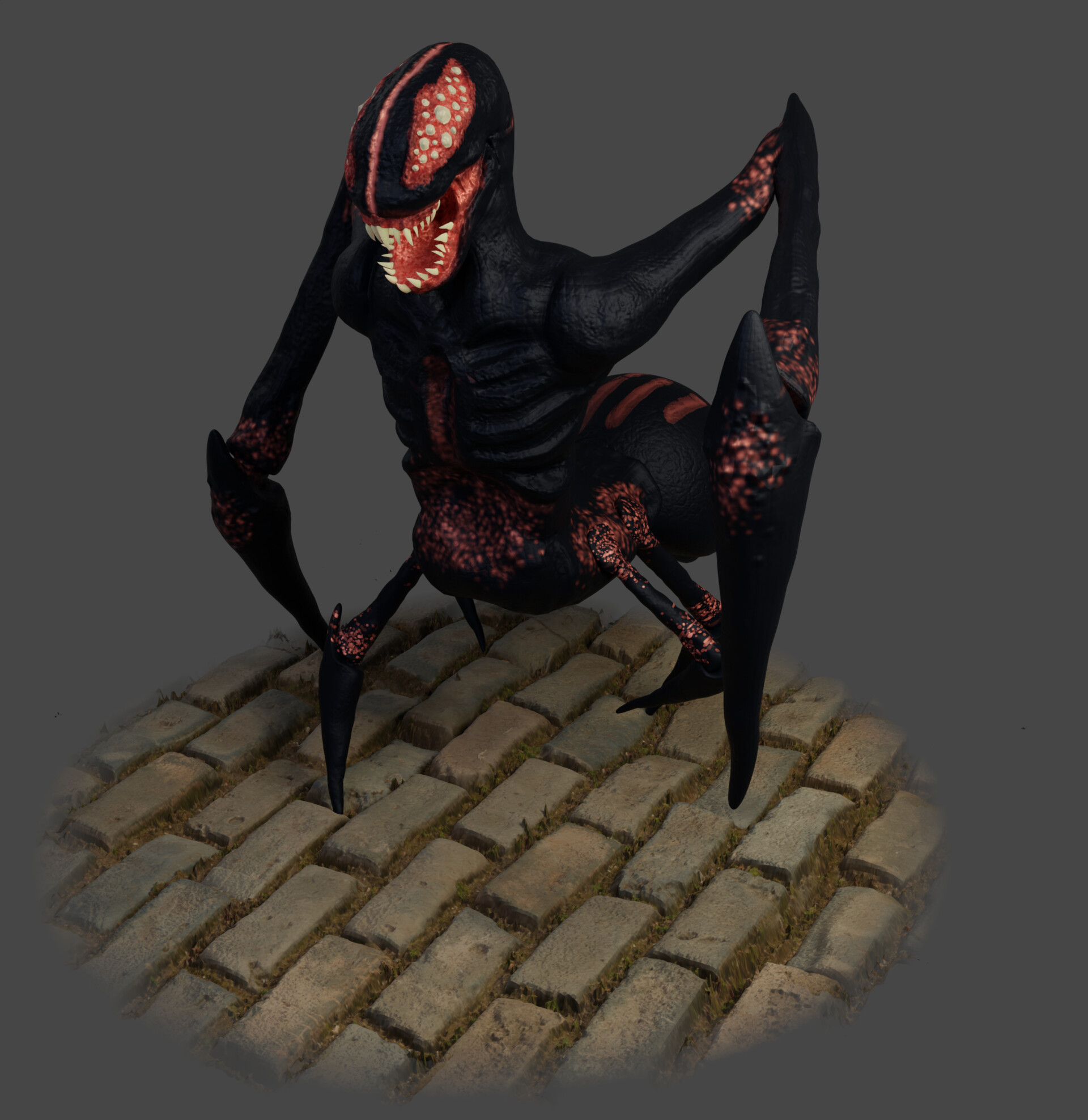 ArtStation - Spider creature